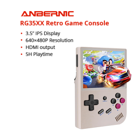 Anbernic RG35XX Original ROMs, GarlicOS, Games List, Accessories STL ...