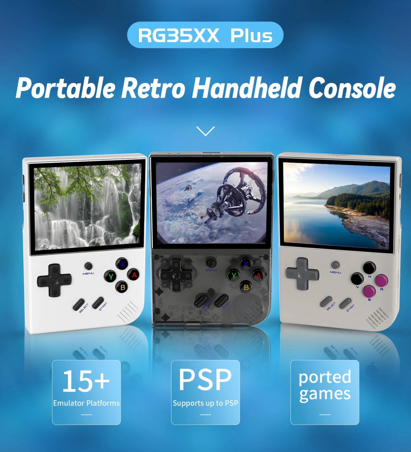 Anbernic RG35XX Plus Games List, IMG, ROMs and STL Files Download
