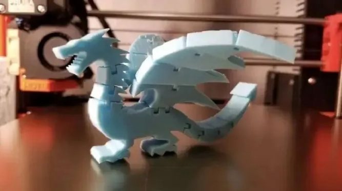 Top 8 Articulated Dragon Models: A 3D Printing Showcase