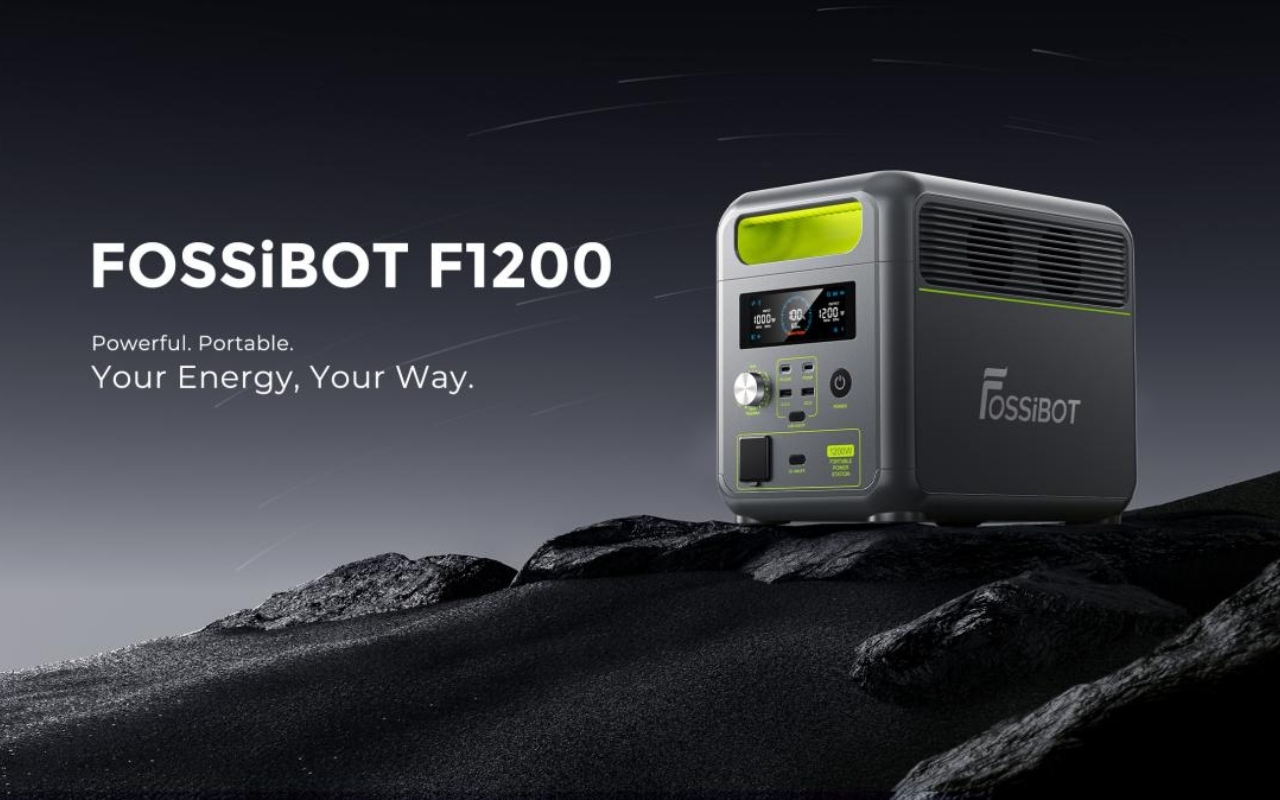 FOSSiBOT Launches FOSSiBOT F1200 Portable Power Station