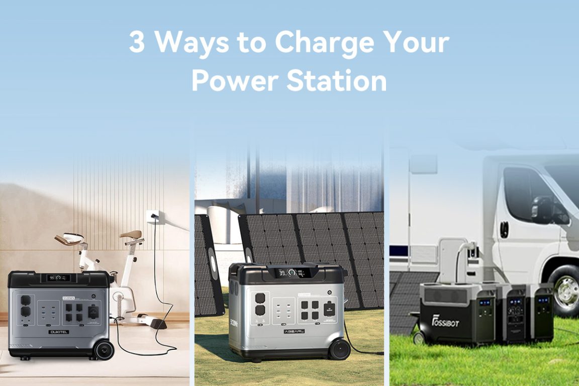 Charging Your Portable Power Station: 3 Essential Methods You Need to Know