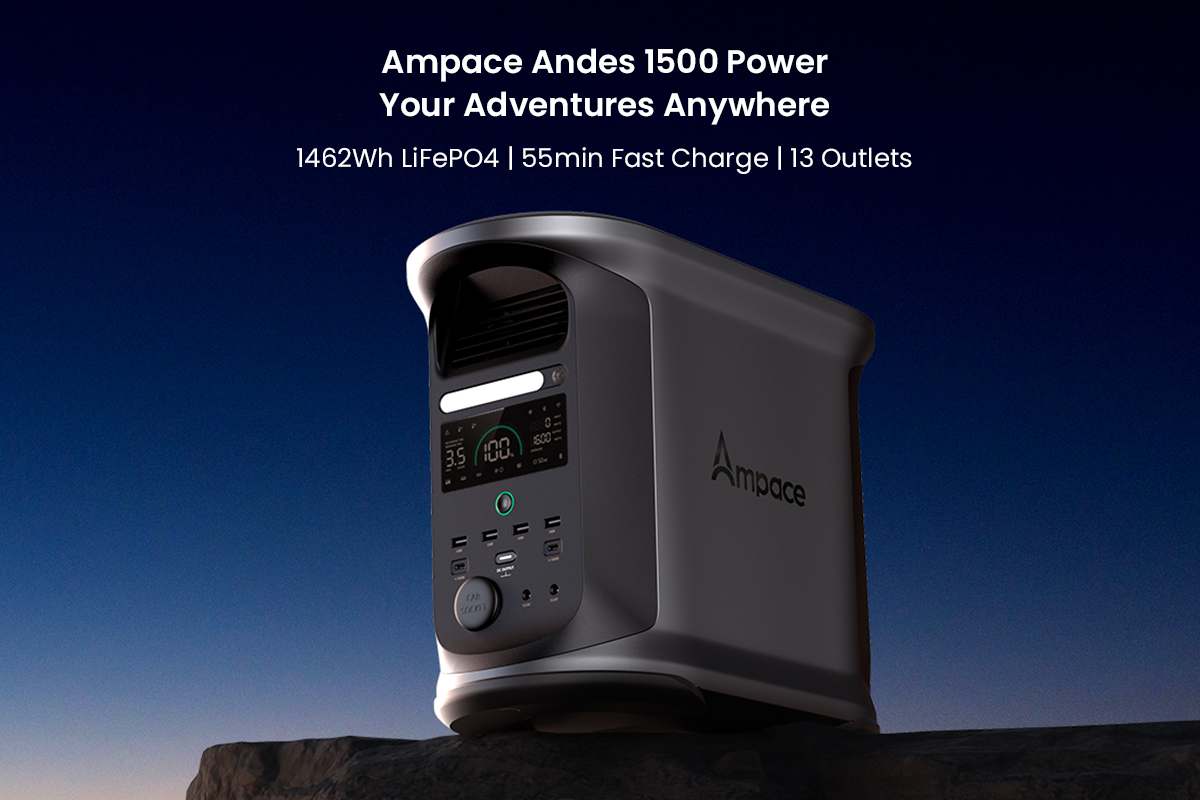 Ampace Andes 1500 Review: The Ultimate Portable Power Station for Home ...