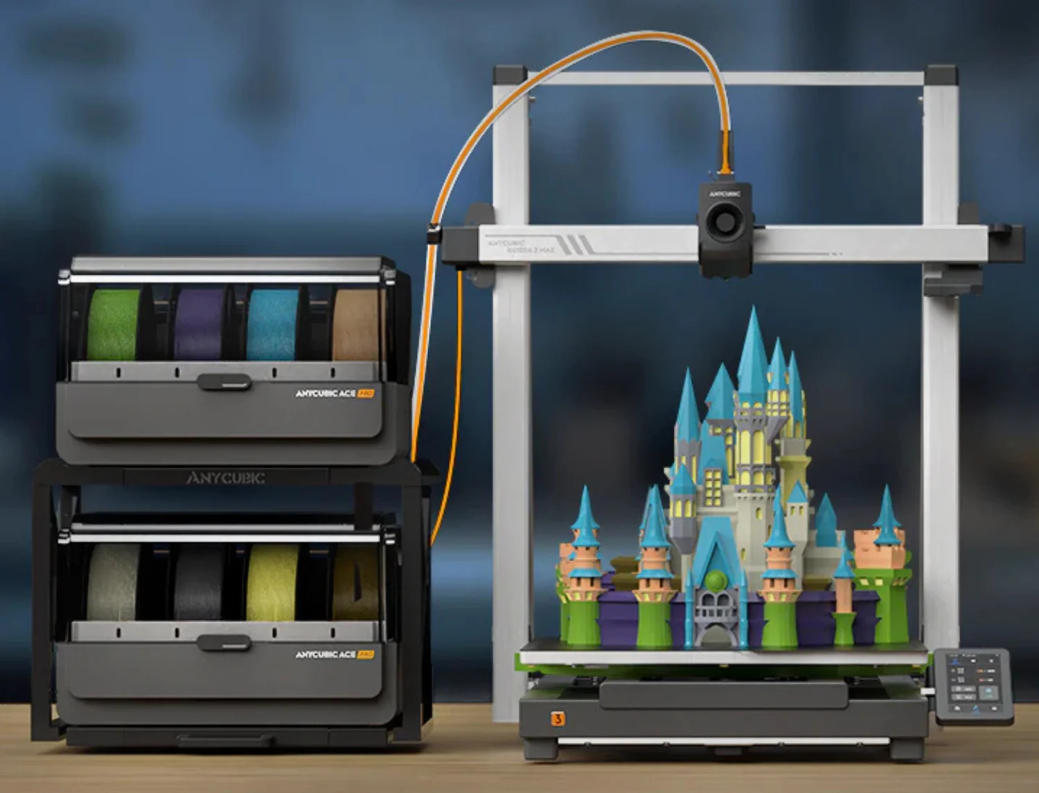 Anycubic Kobra 3 Max 3D Printer: High-Speed, Precision & Simplicity