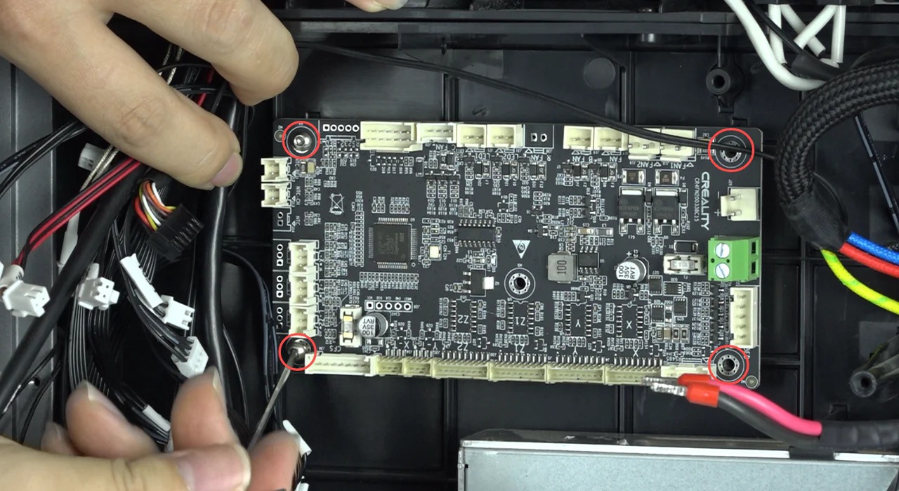 Creality K2 Plus Mainboard Replacement Guide