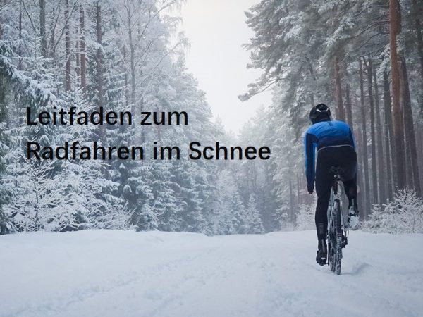 Leitfaden zum Radfahren im Schnee: Reifendruck, Trittfrequenz und ...